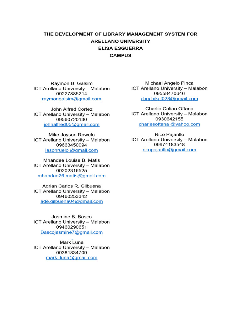 Library System FINAL | PDF | Libraries | Systems Engineering