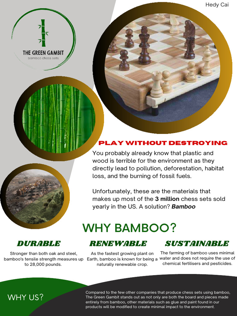 Eco-Friendly Bamboo Chess Sets | PDF