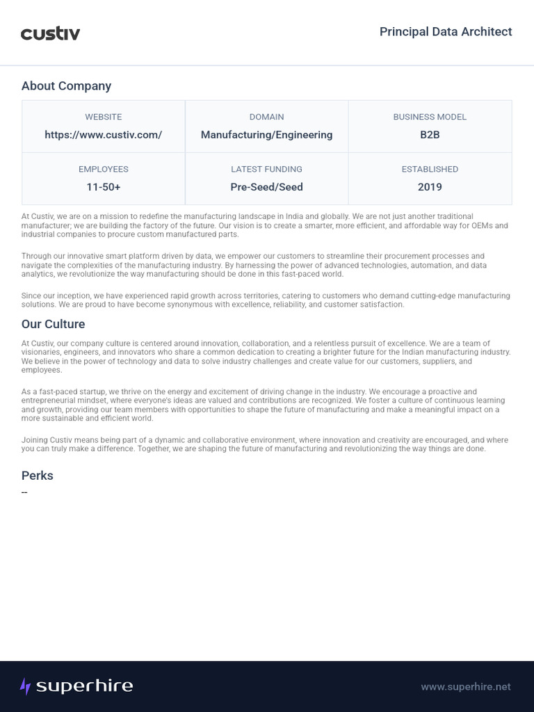 Principal Data Architect | PDF | Data | Databases