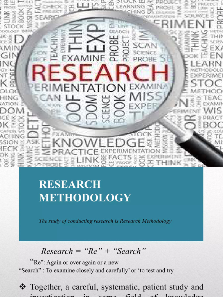 Unit-1 RM New1 | PDF | Quantitative Research | Knowledge