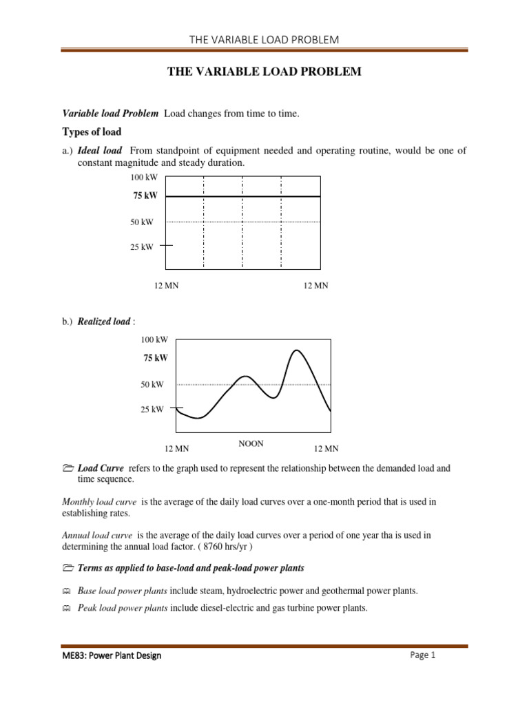 Power Plant Load Management | PDF | Power Station | Electrical Substation
