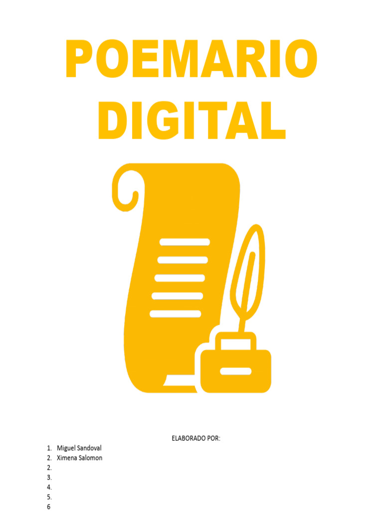 Poemario Digital | PDF