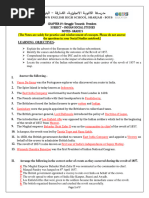 The Coming of The British Worksheet | PDF | Indian Rebellion Of 1857 ...