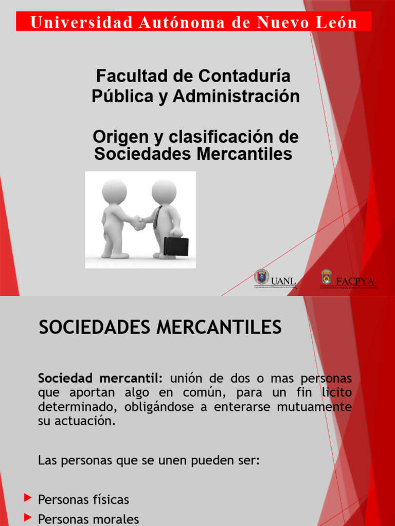 Clasificacion de Las Sociedades Mercantiles E1 | PDF | Sociedad de responsabilidad limitada ...