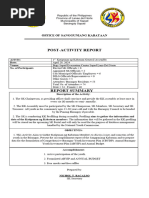 Department of Education: Post Activity Report | PDF | Internet ...