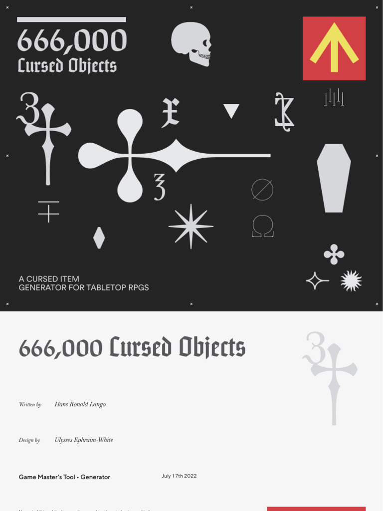 666,000 Cursed Objects | PDF