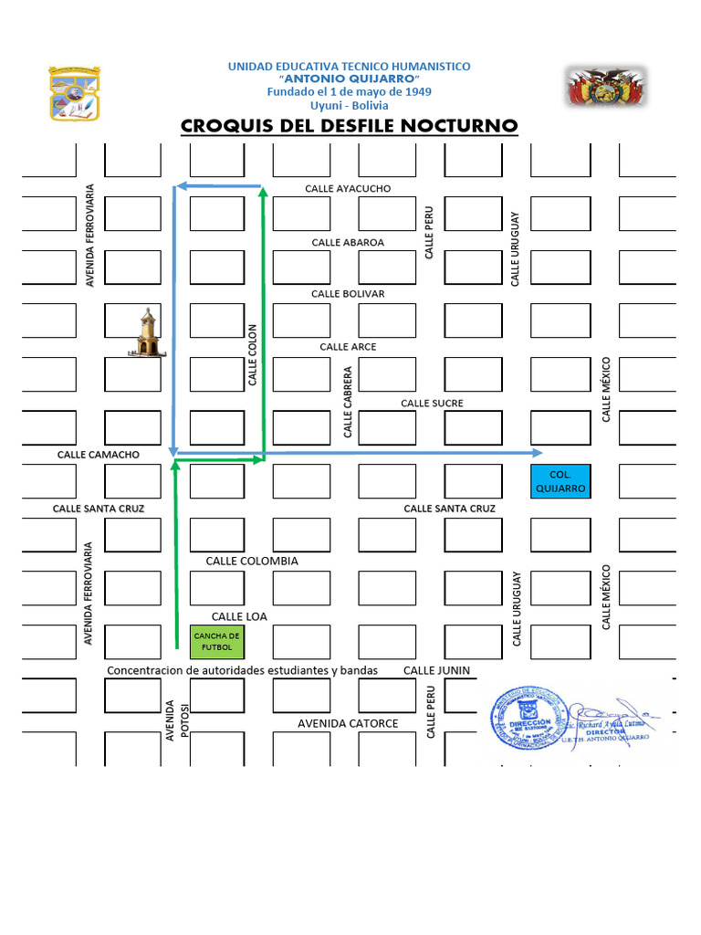 Croquis Del Desfile Nocturno | PDF