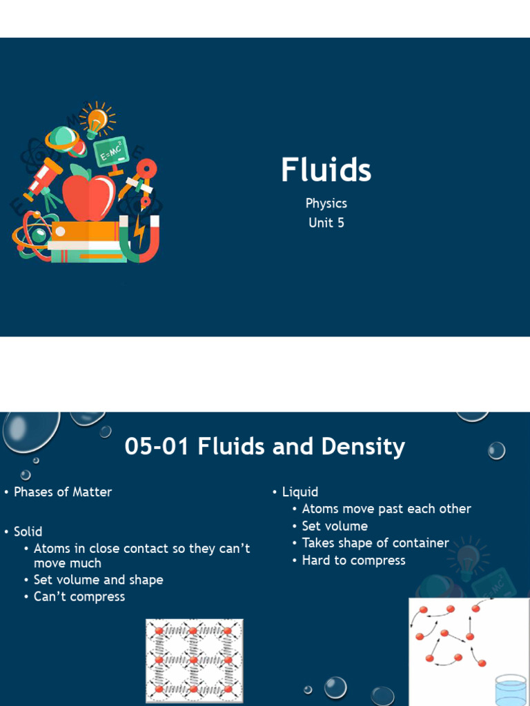 Fluids-Pascals-Principle | PDF | Pressure | Density
