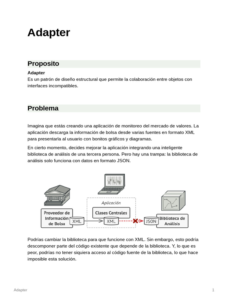 Adapter | PDF | Biblioteca (informática) | Json