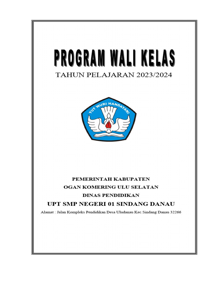Ix.2 Program Kerja Wakel Ranti Raya | PDF