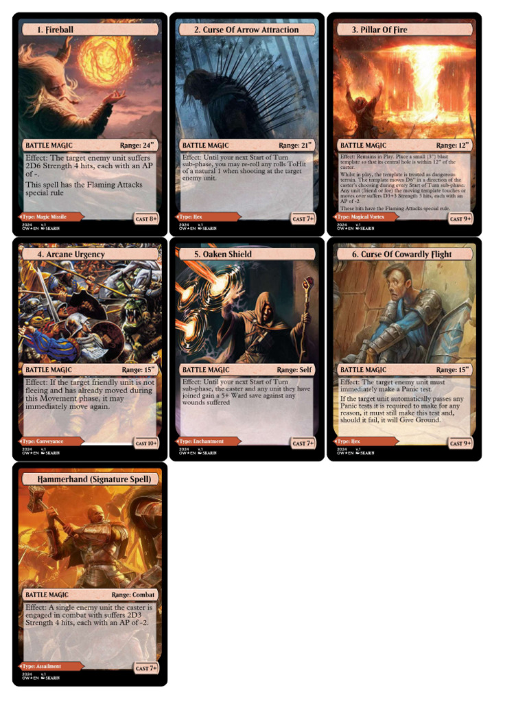 Battle Magic Cards | PDF