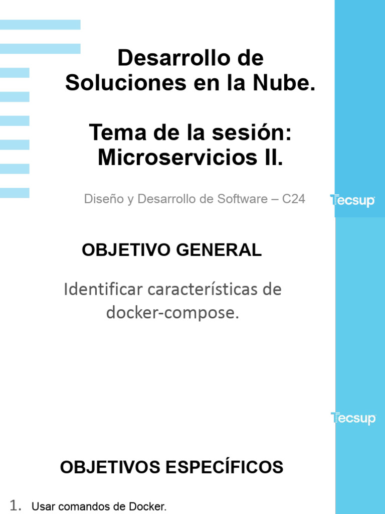 Introducción a Docker-Compose y Microservicios | PDF | Software de la aplicacion | Ciencias de ...