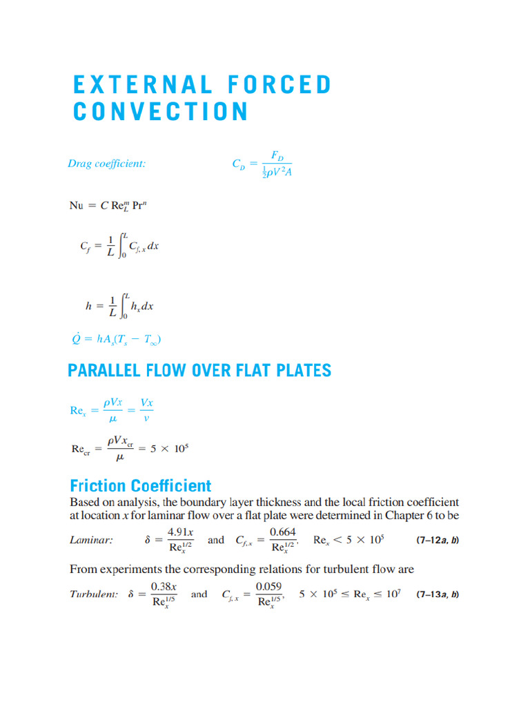 External Convection | PDF