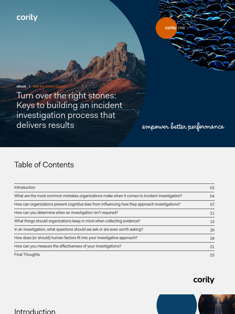 Ebook Turn Over The Right Stones Keys To Building An Incident ...