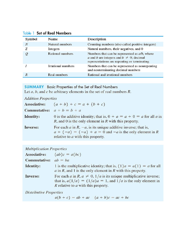 Number Properties | PDF