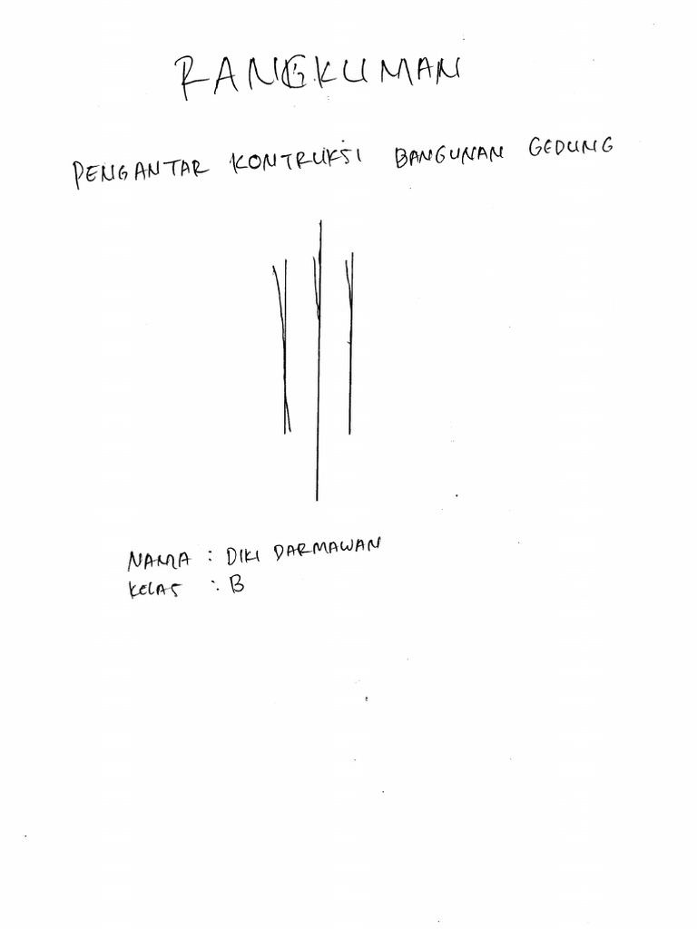TUGAS DIKI_RANGKUMAN PENGATAR KONTRUKSI BANGUNAN GEDUNG | PDF TUGAS DIKI_RANGKUMAN PENGATAR KONTRUKSI BANGUNAN GEDUNG | PDF