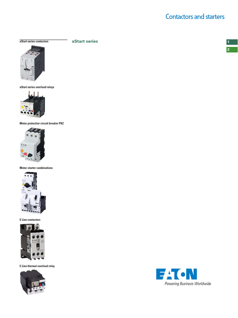 4.00 Contactor Dilm - Eaton | PDF | Relay | Electrical Engineering