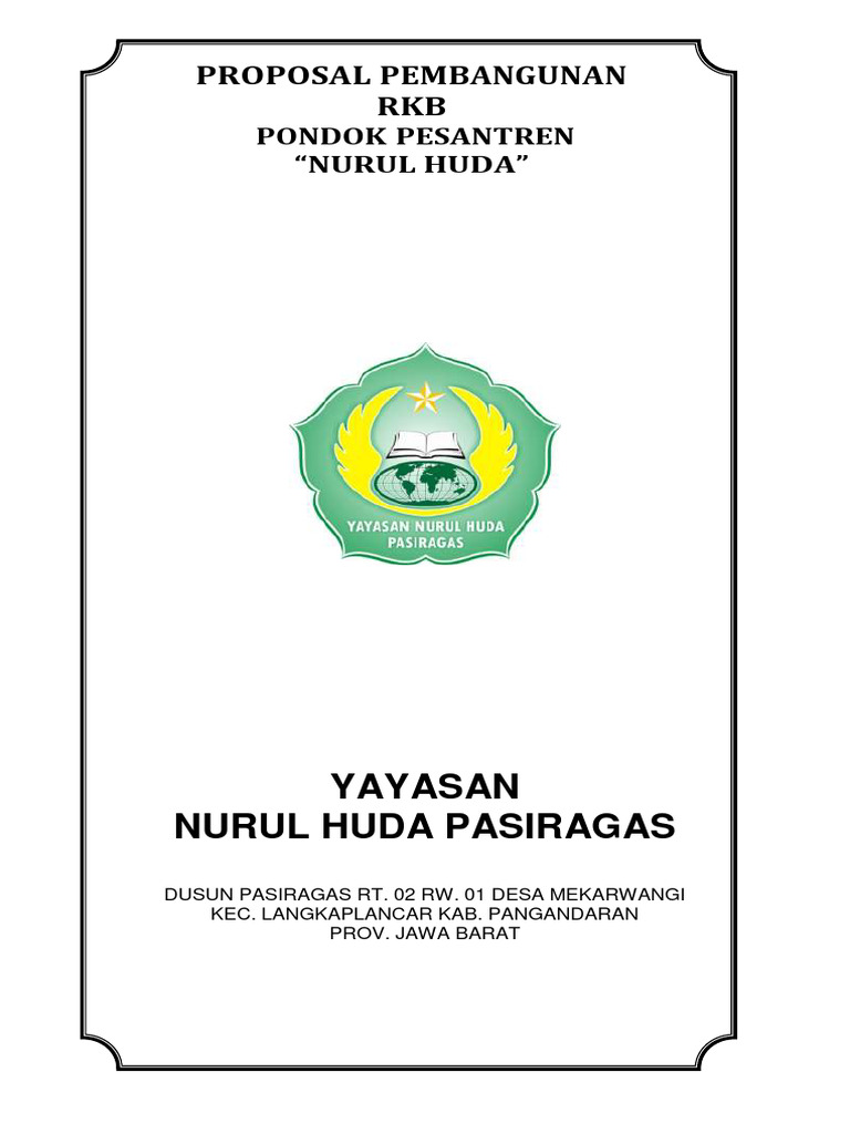 Proposal PP PEMBANGUNAN RKB | PDF