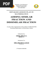 DLP Addition and Subtraction of Fractions | PDF | Elementary ...