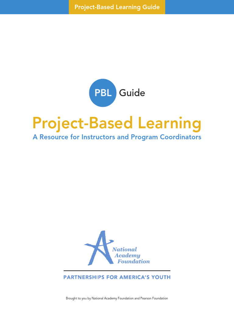 Text Book For Project-Based Learning | Download Free PDF | Project ...