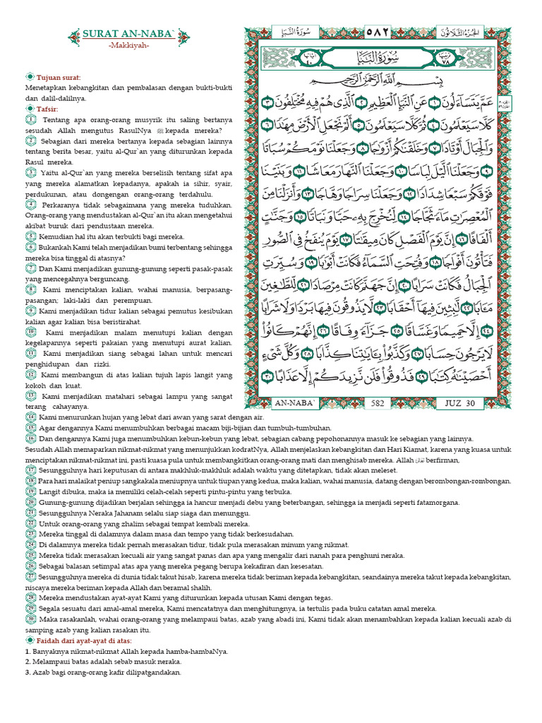 Tafsir Juz Amma | PDF