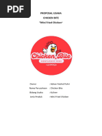 Proposal Usaha Mie Ayam Go ARISSSS | PDF