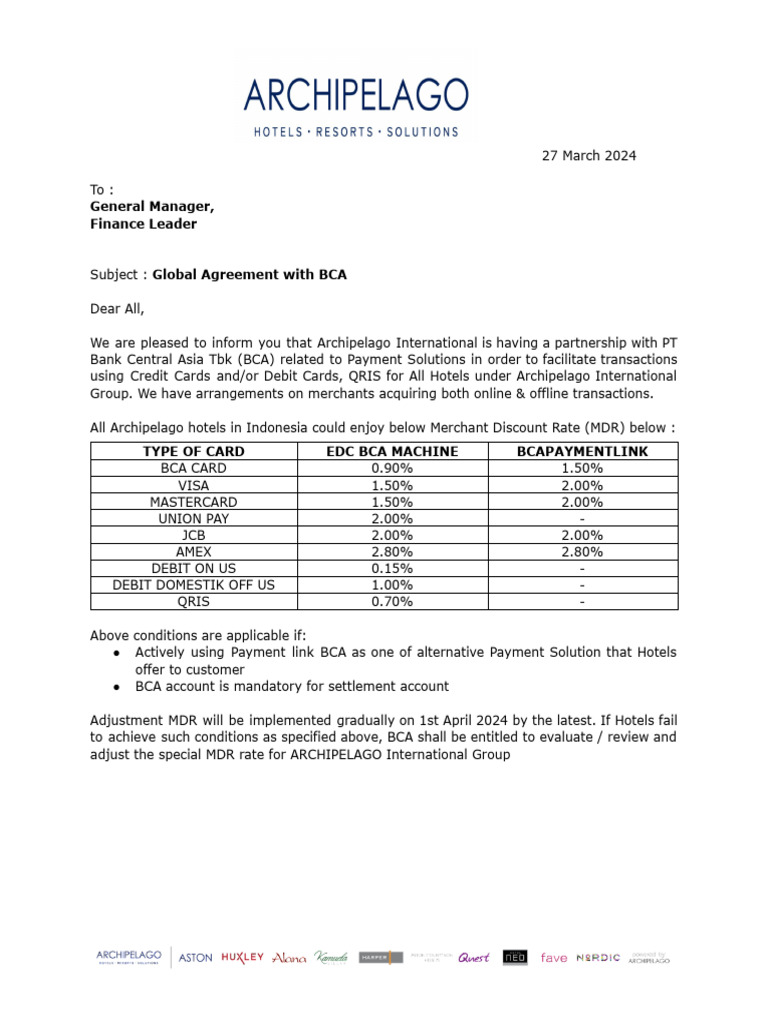 Letter MDR | PDF | Companies Of Asia | Banking