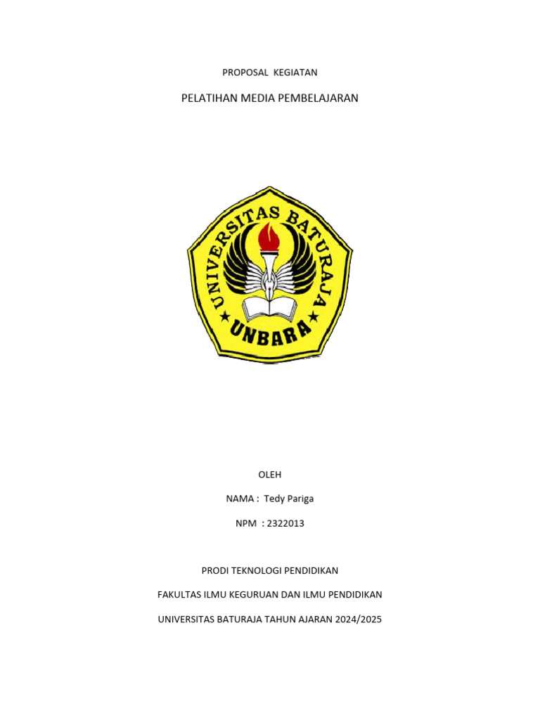 Pelatihan Media Pembelajaran 2024 | PDF