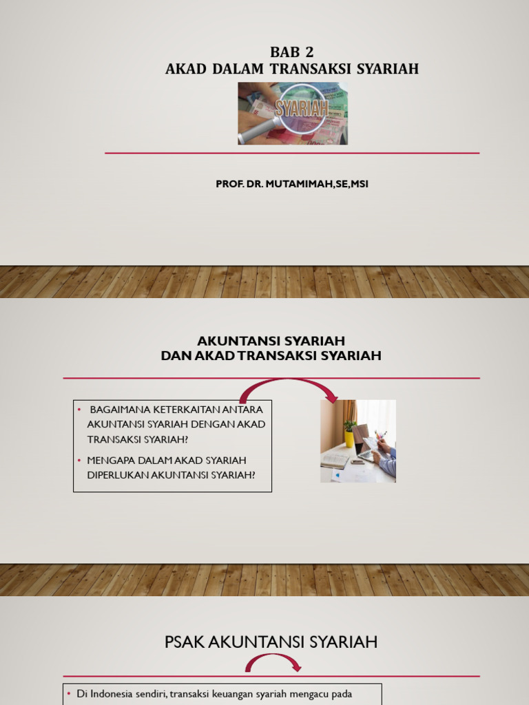 Akad dalam Transaksi Syariah | PDF