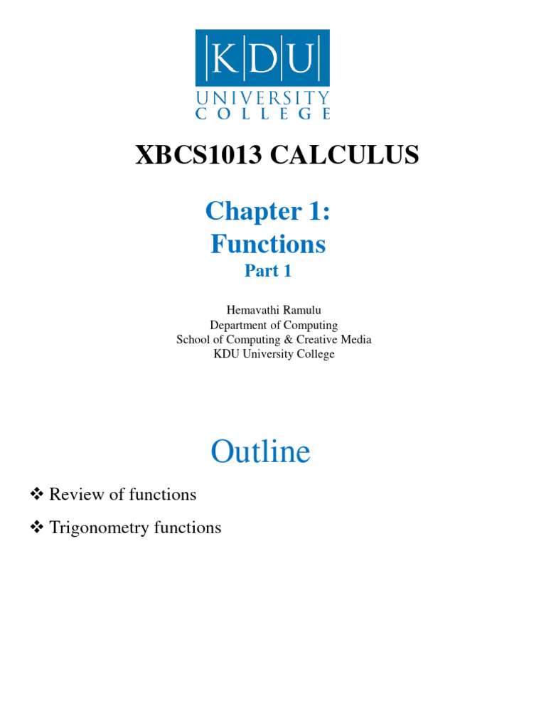 Chapter 1 Functions | PDF | Function (Mathematics) | Trigonometric ... Chapter 1 Functions | PDF | Function (Mathematics) | Trigonometric ...