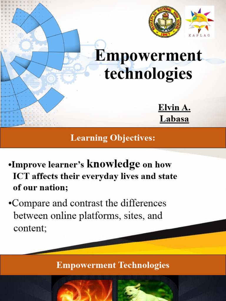 1.0 Lesson 1 Introduction To Ict Final Day 1 | PDF | Information And Communications Technology ...