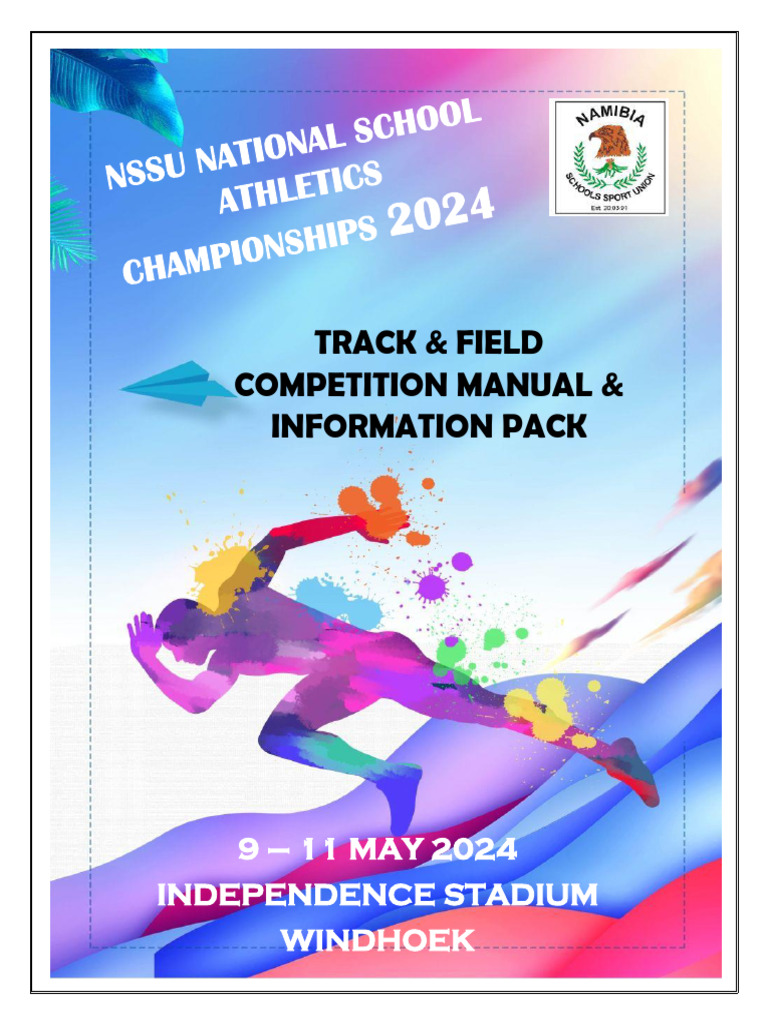 NSSU National Athletics Technical Documents 2024 - FINAL | PDF | Track And Field | Doping In Sport
