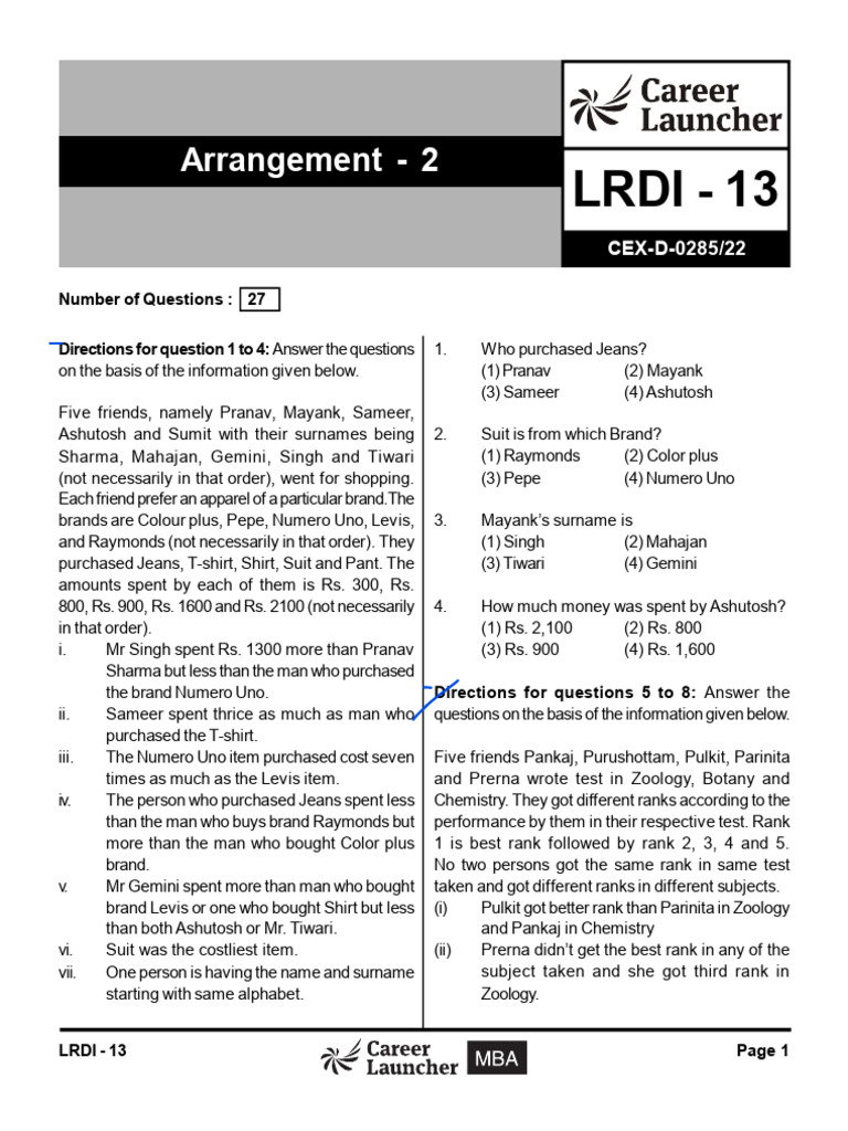 Lrdi 13 | PDF