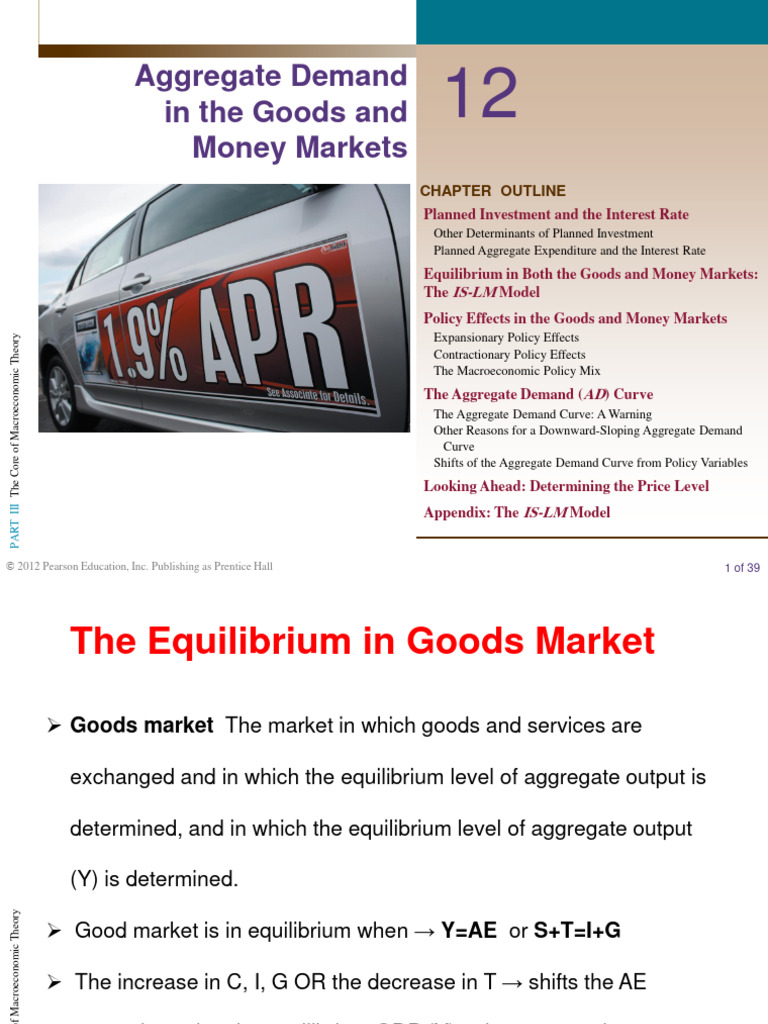 Chapter 12 (1st Part) | PDF | Macroeconomics | Crowding Out (Economics)