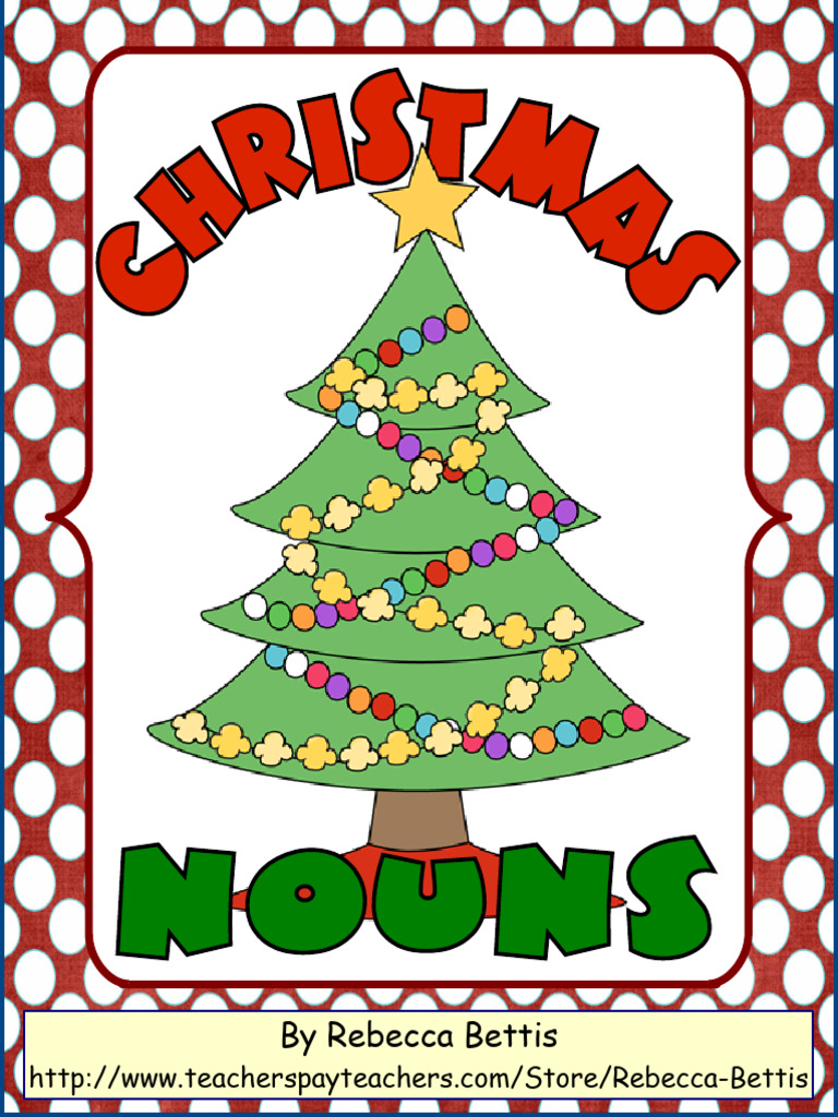 ChristmasNounsWorksheet | PDF | Christmas