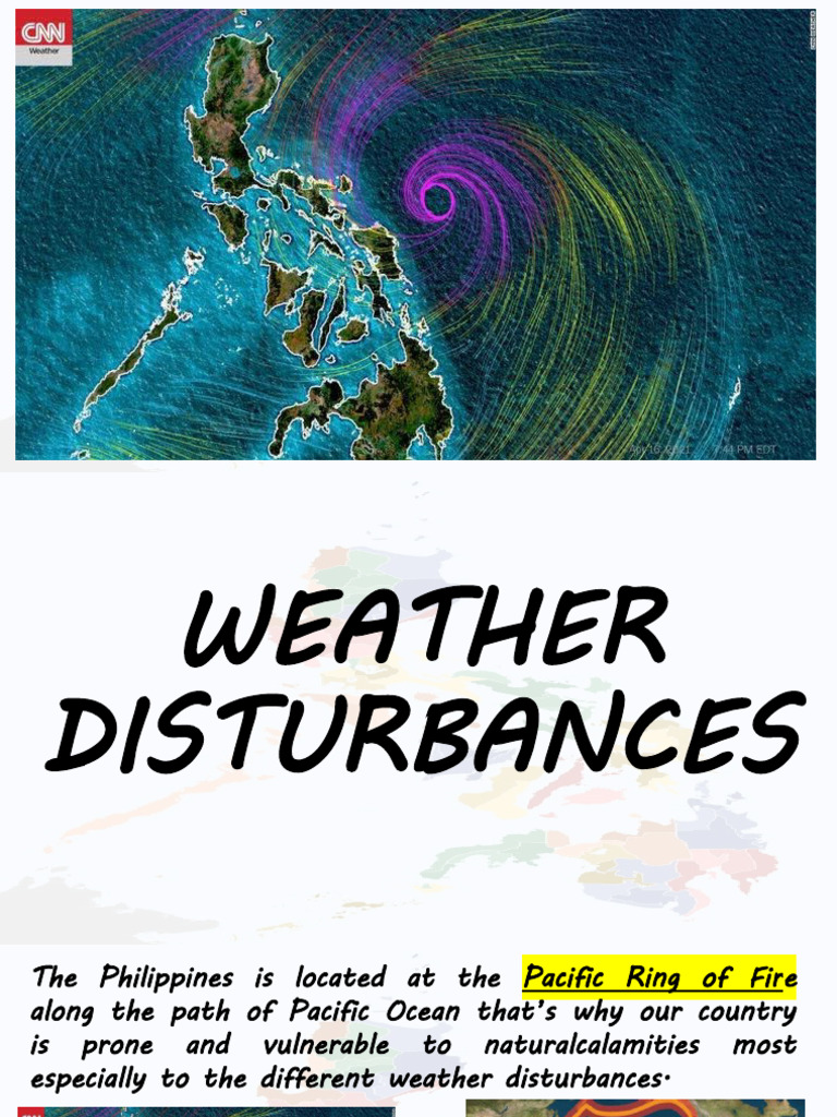 Understanding Weather Disturbances in the Philippines | PDF | Tropical ...