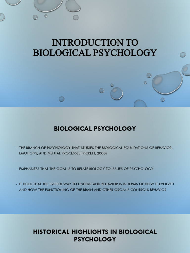 Biopsych Chapter 1 | Download Free PDF | Evolution | Magnetoencephalography