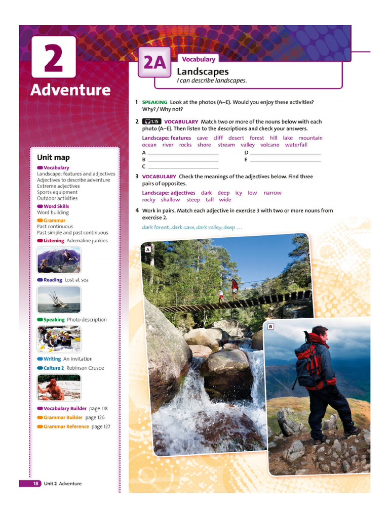 Pre-Intermediate SB U2 | PDF