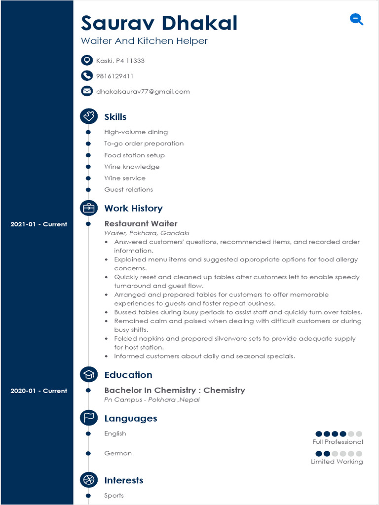Finalize Resume - Zety | PDF
