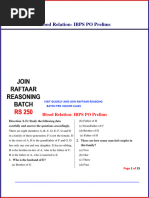 TOP 50 Linear Seating Arrangement Questions | PDF | Social Science