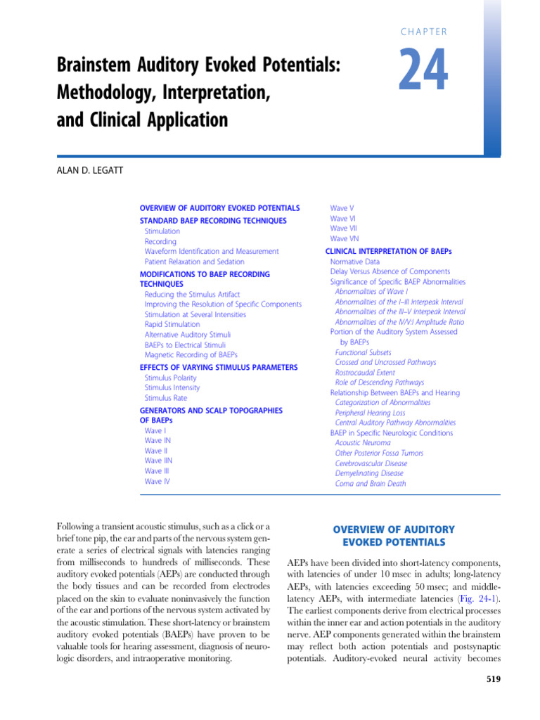 Capitulo 24 PEATC | PDF | Neurology | Neuroscience