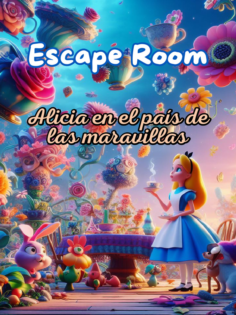 Alicia en El País de Las Maravillas | PDF | Las aventuras de Alicia en ...