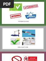 Expressing Permission, Obligation, and Prohibition Using Modals | PDF ...