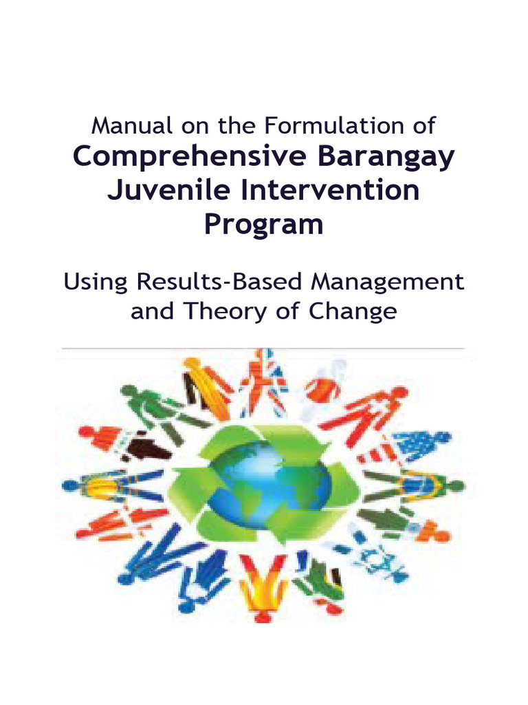 Comprehensive Barangay Juvenile Program Guide | PDF | Child Abuse ...