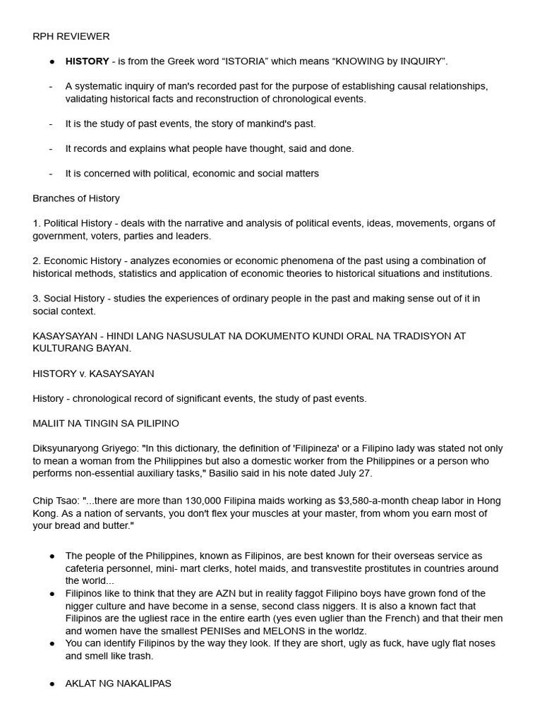 RPH Reviewer | Download Free PDF | Science | Liberal Arts Education