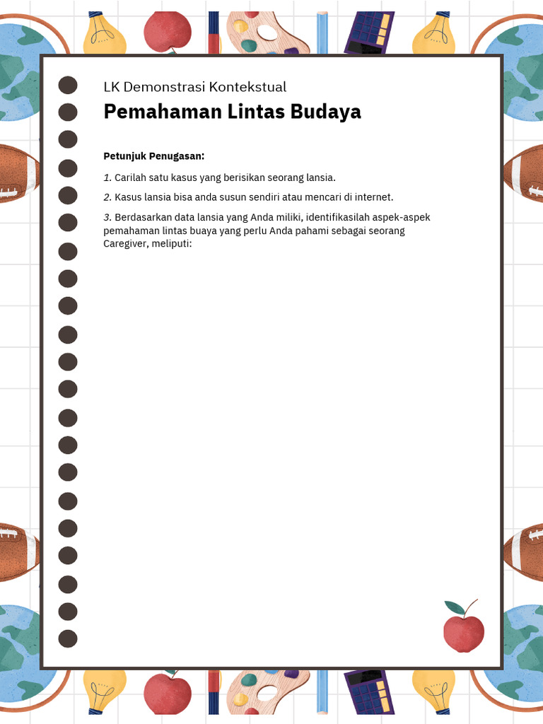 LK 2 Demonstrasi Kontekstual-Pemahaman Lintas Budaya Kel 2 | PDF