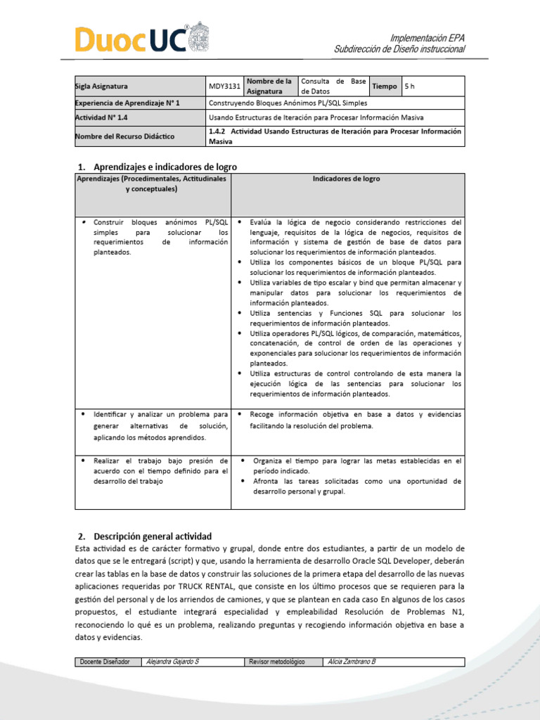 1 - 4 - 2 - Actividad Usando Estructuras de Iteración para Procesar ...