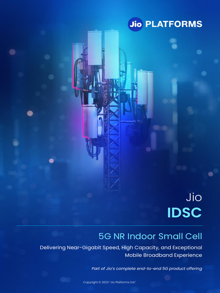 Jio 5g Indoor Small Cell Datasheet | PDF | Network Topology | Radio