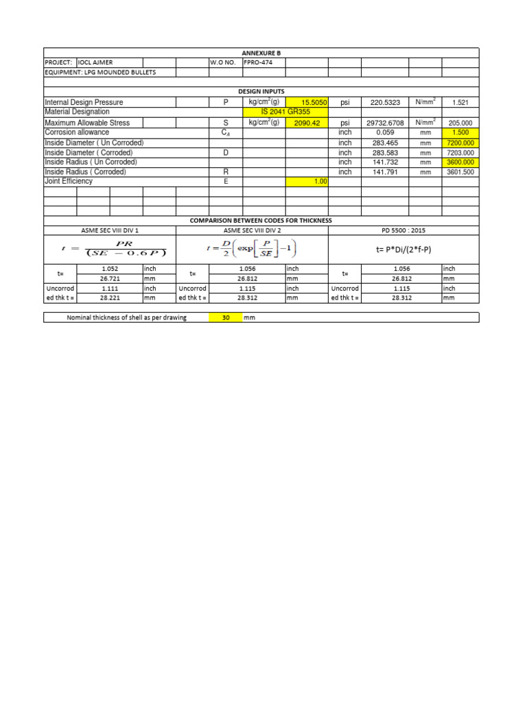 LPG and Propylene Equipment Design Specs | PDF | Corrosion | Industrial ...