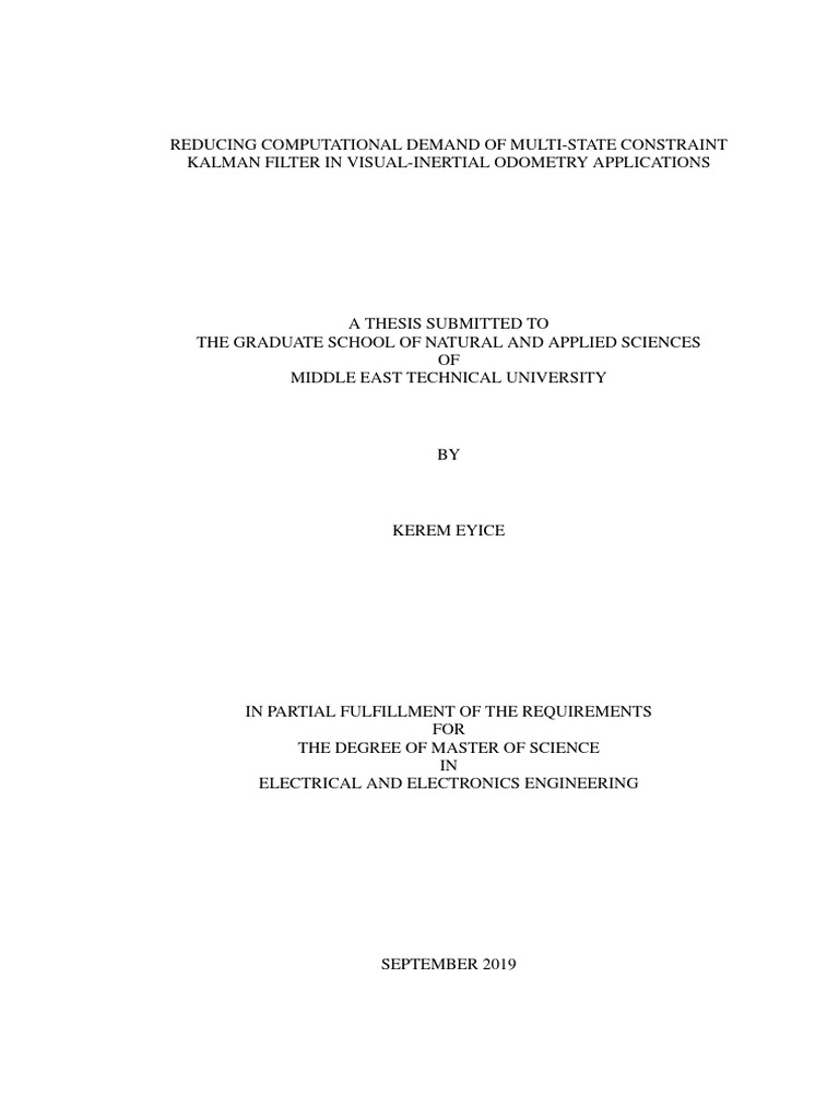 Reducing Computational Demand of Multi-State Constraint Kalman Filter ...